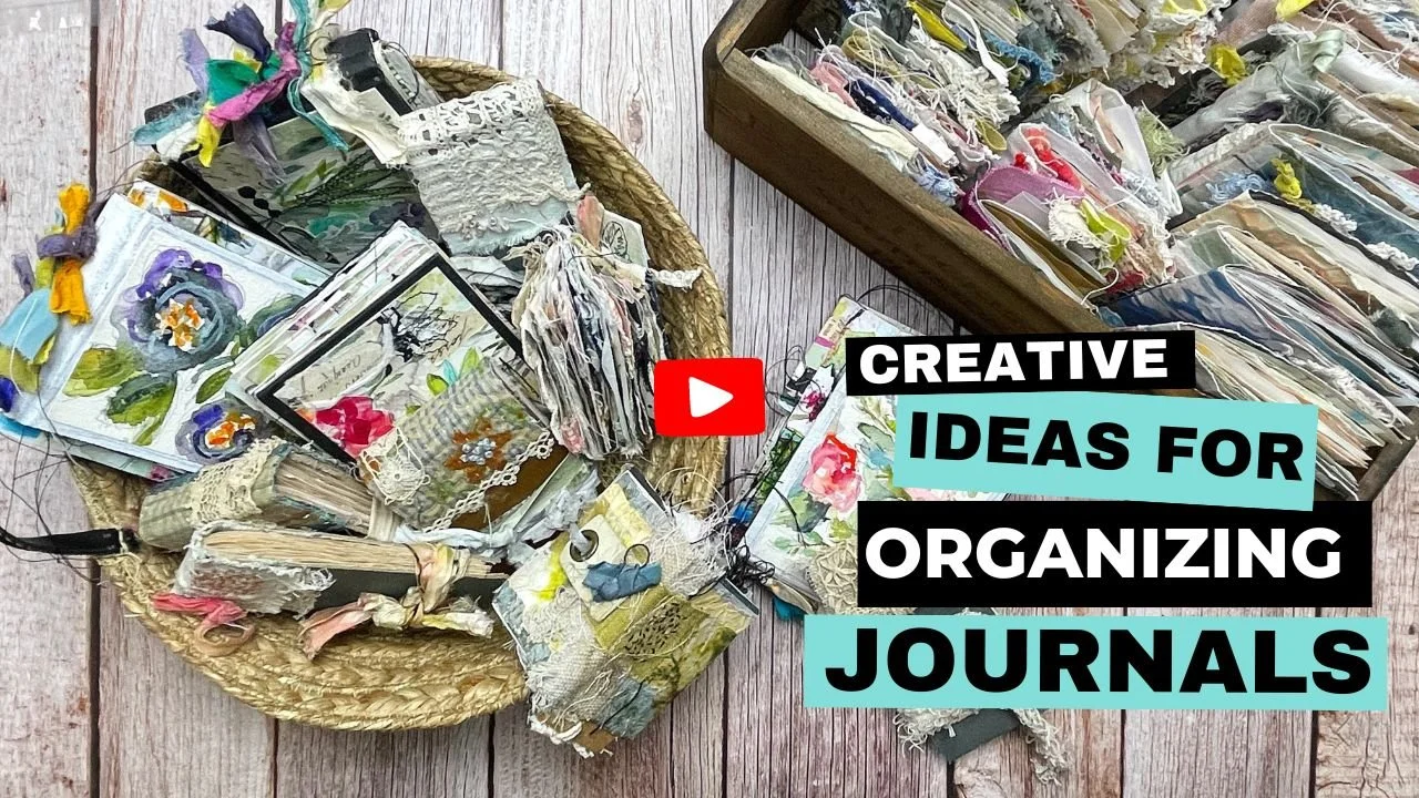 Easy Ways to Organize and Showcase Your Art Journals