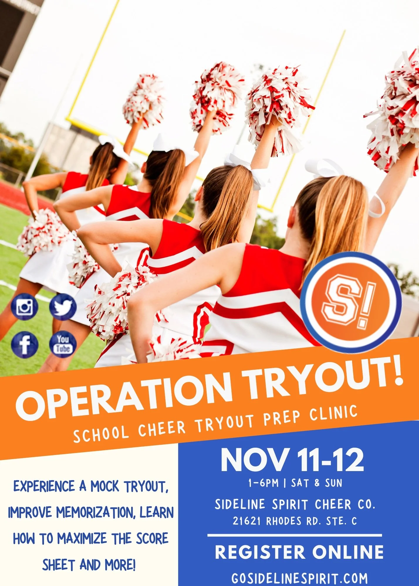 Tryout Prep — Sideline Spirit