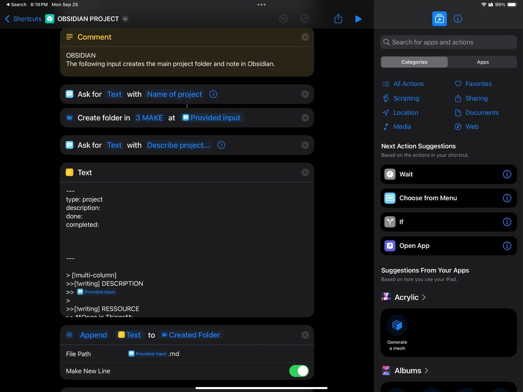 Integrations: Obsidian, Things, and Calendar. — laROQUE | photographer ...