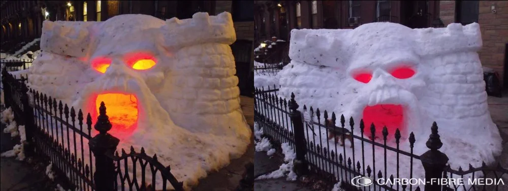 SPOTLIGHT: Snowmageddon Spawns Castle Grayskull by Kilroy III & Onjena ...