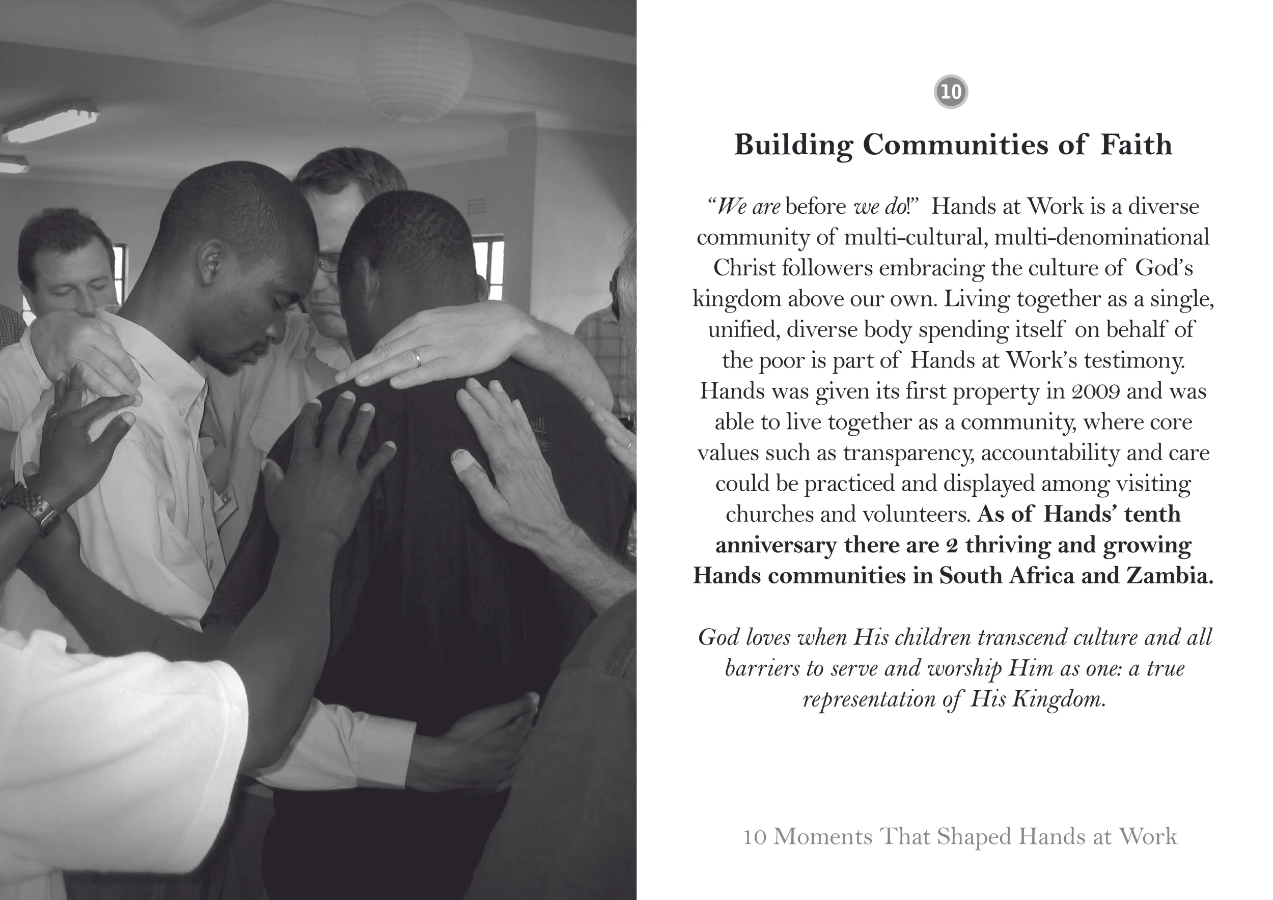 African Outreach Ministry History — Hands at Work in Africa