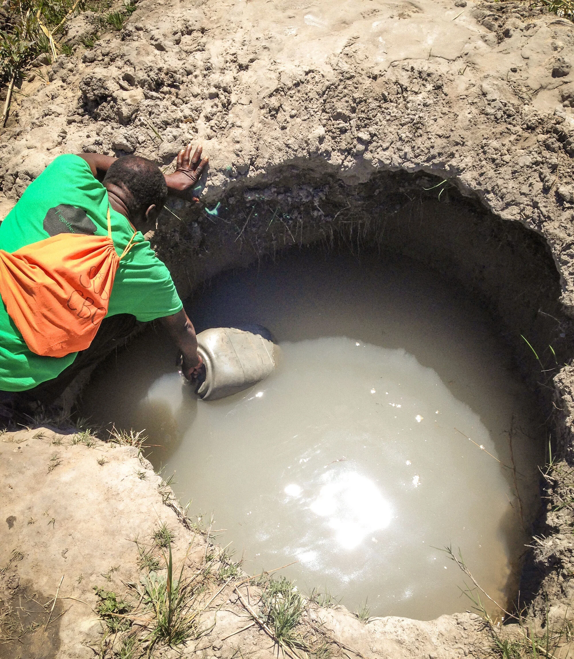 Praying for Protection against Waterborne Diseases — Hands at Work in ...