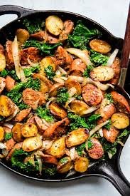 Sausage, Kale, and Potato Skillet Supper — Mill Village Farms