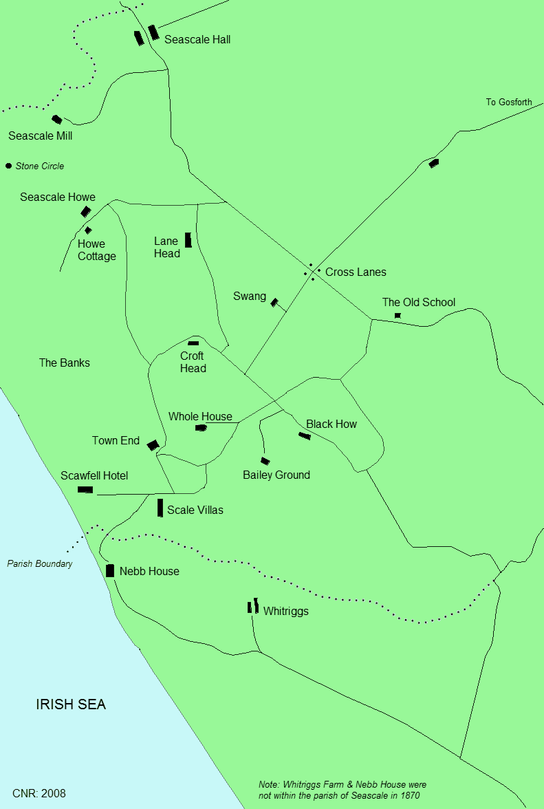 Seascale Village Map — Rum Butter