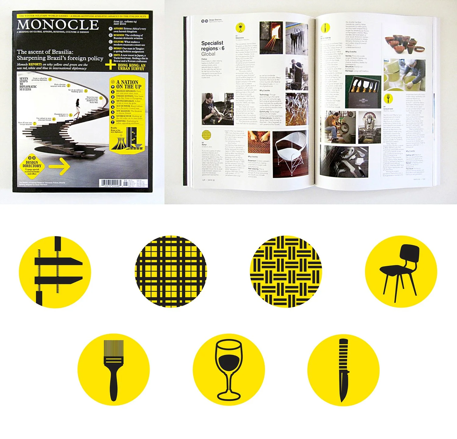 Monocle Magazine Layout