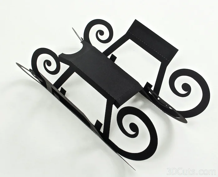 Tutorial - Santa's Sleigh — 3DCuts.com