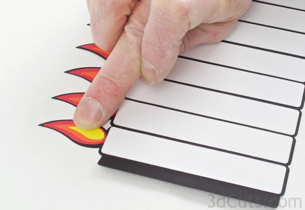 Expandable Candle Card • 2016 — 3DCuts.com