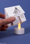 Tea Light Village -Library-Tutorial — 3DCuts.com