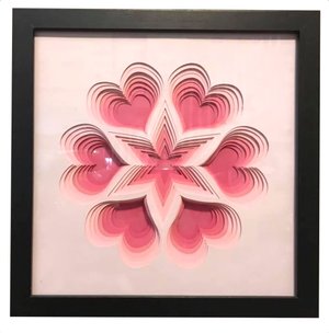 Stacked Heart Wall Decor Tutorial — 3DCuts.com