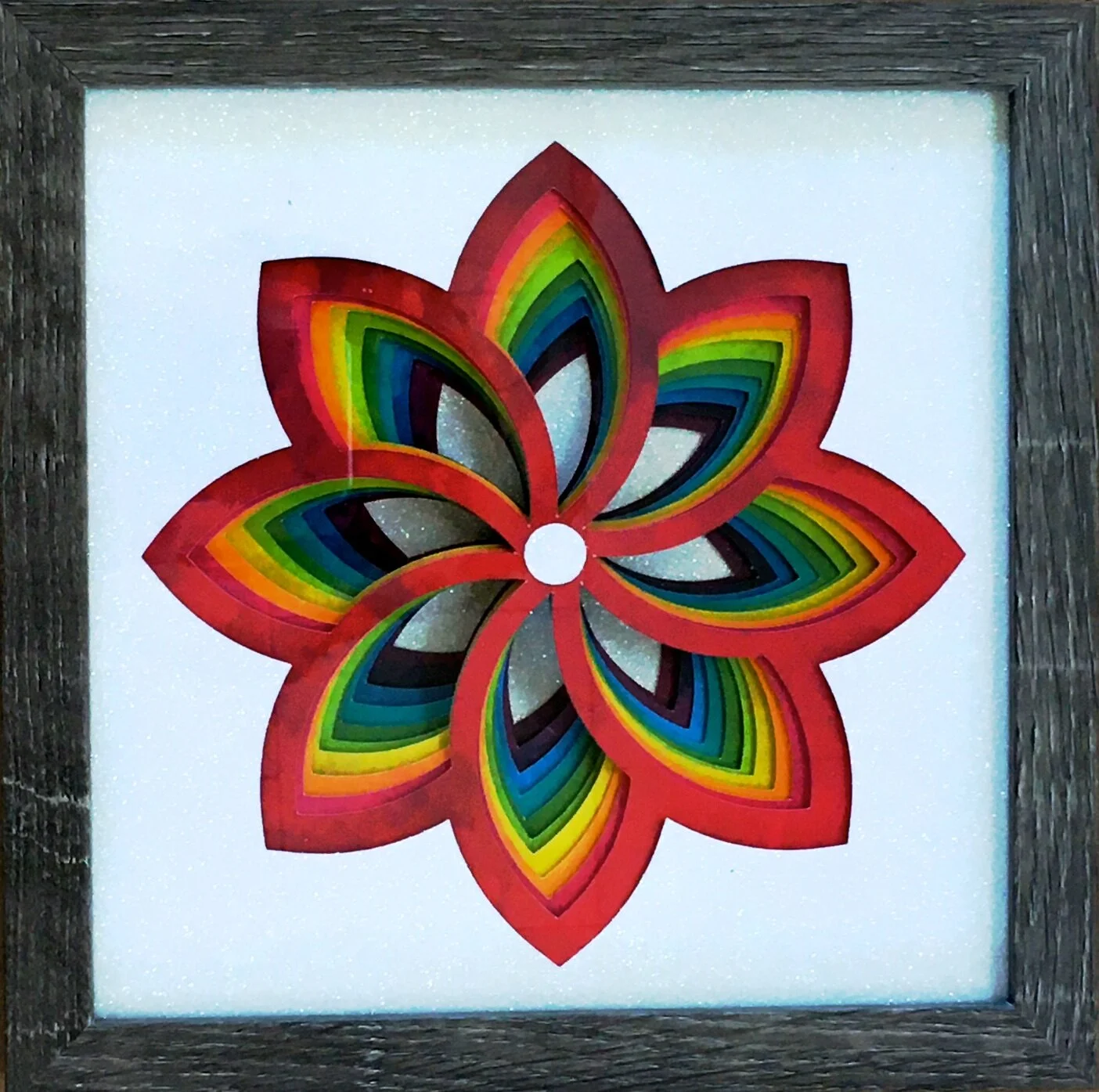 Stacked Leaf Shadow Box Tutorial — 3DCuts.com