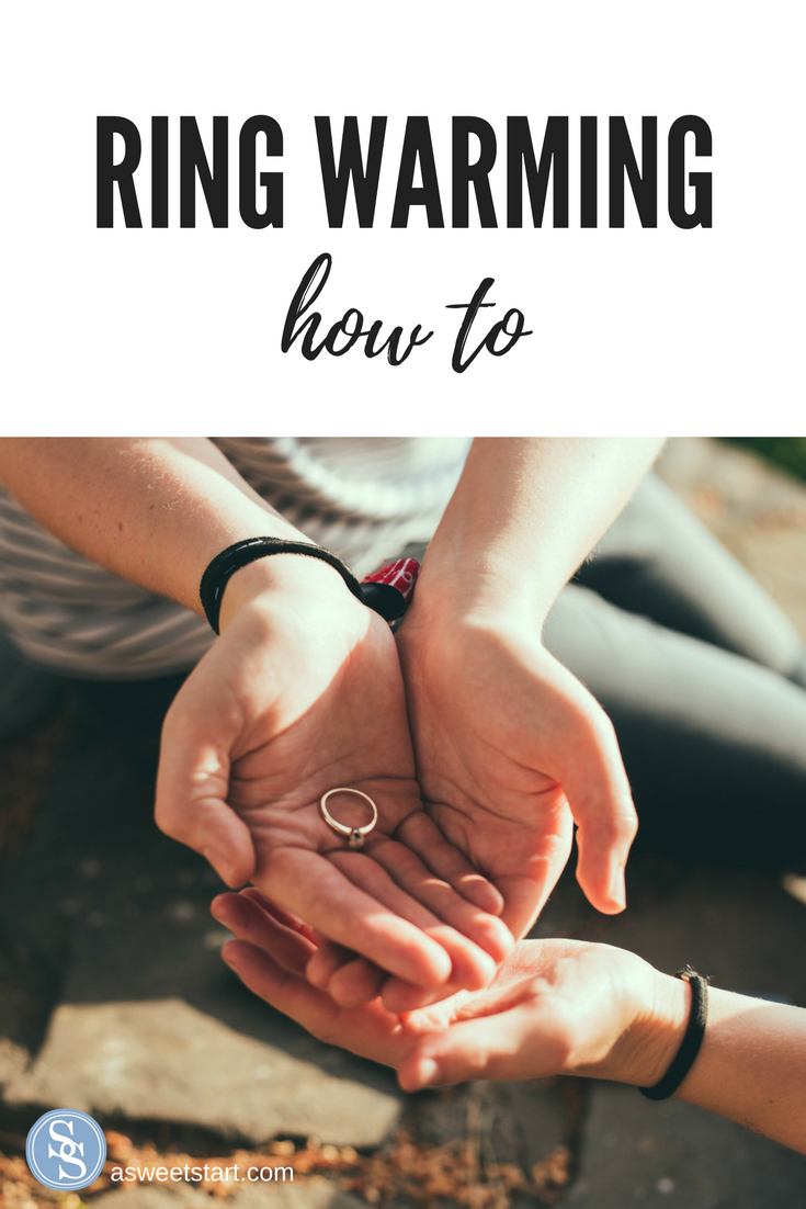 Ring Warming Wedding Ceremony - A Sweet Start