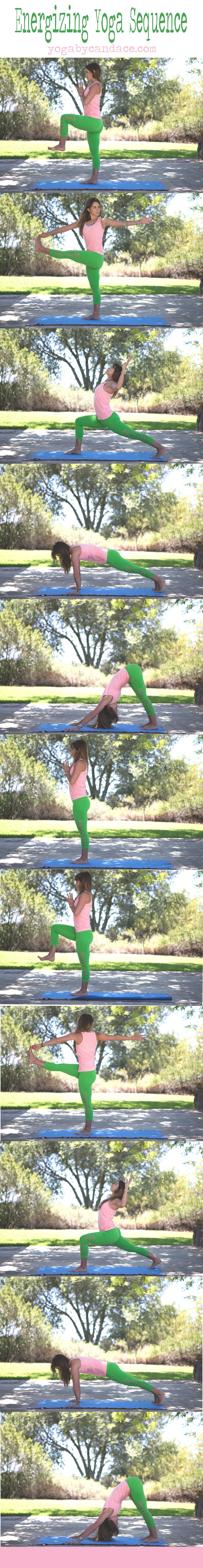 Energizing Yoga Sequence — YOGABYCANDACE