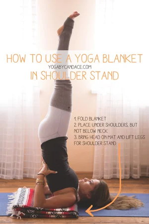 How to Use a Yoga Blanket — YOGABYCANDACE