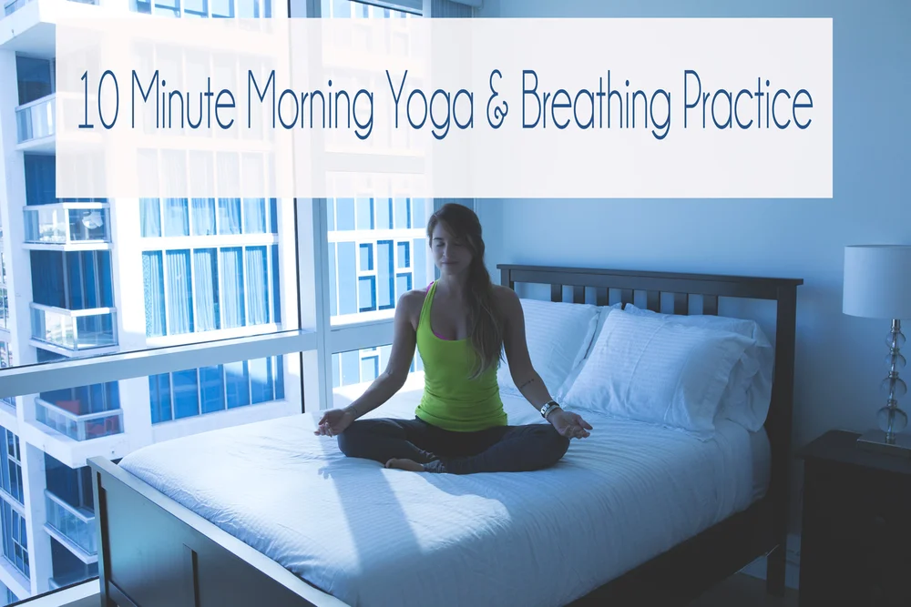 10 Minute Morning Yoga Video and Breathing Practice — YOGABYCANDACE