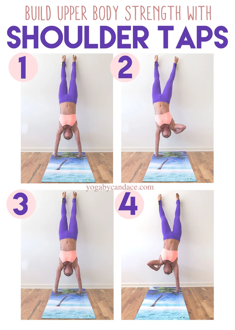 Build Upper Body Strength with Shoulder Taps — YOGABYCANDACE