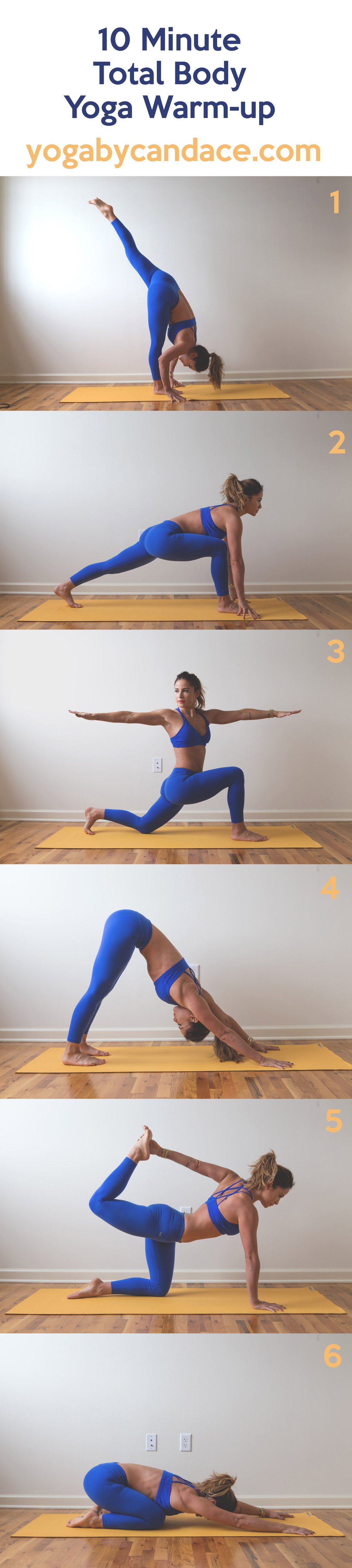 Total Body Yoga Warm-Up — YOGABYCANDACE