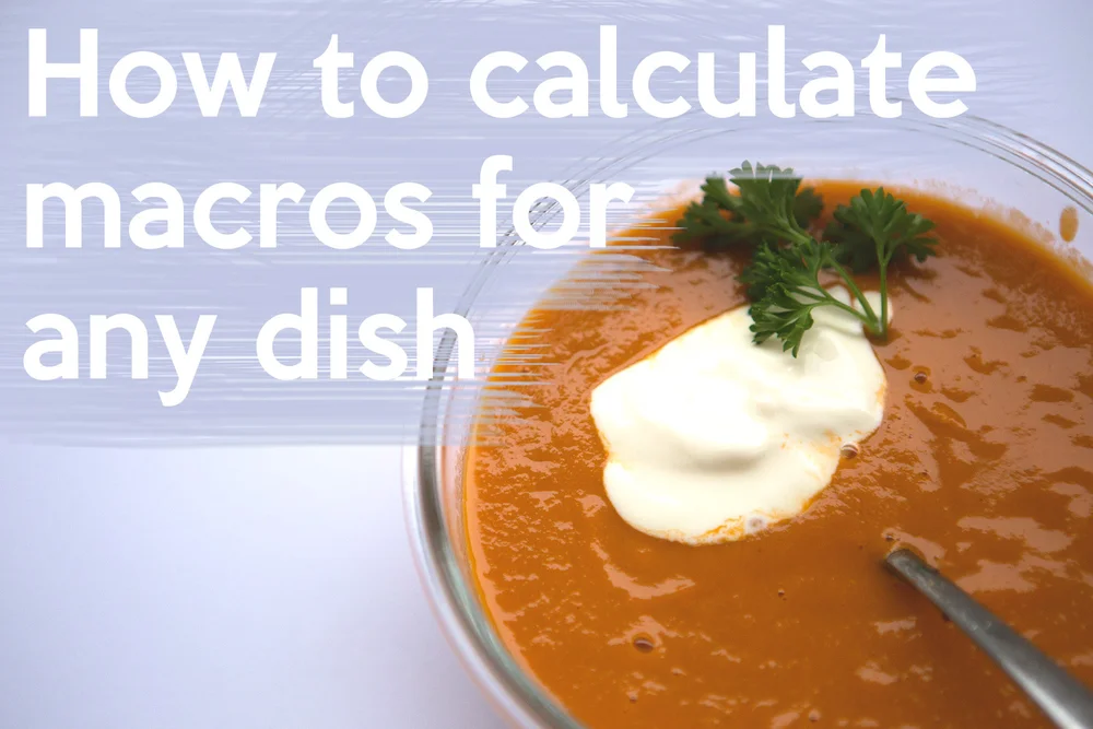 How to Calculate Macros for any Homemade Dish — YOGABYCANDACE