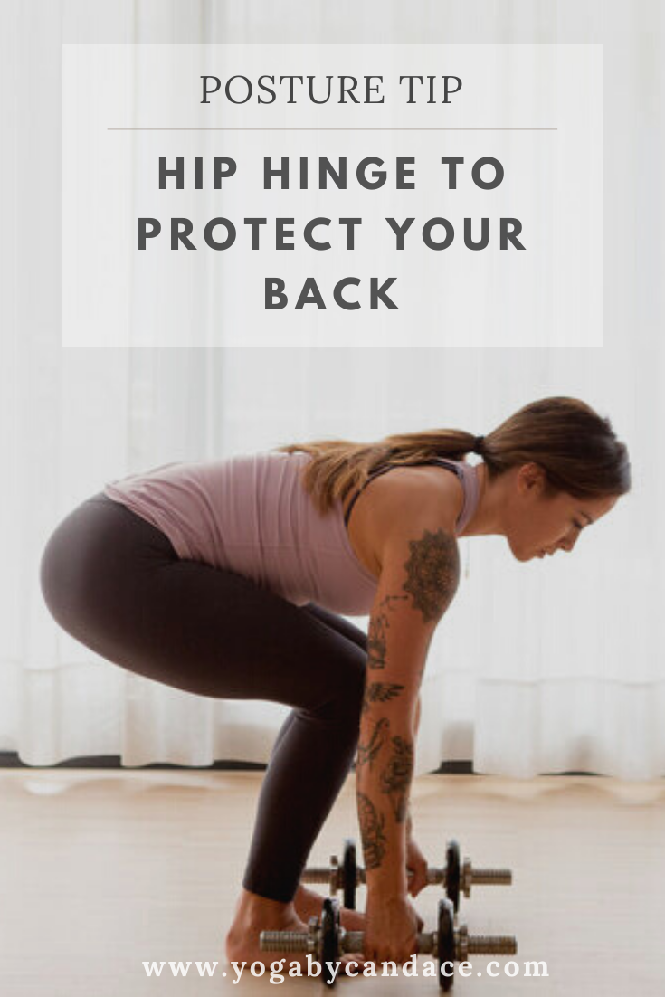 Posture Tip: Protect Your Low Back — YOGABYCANDACE