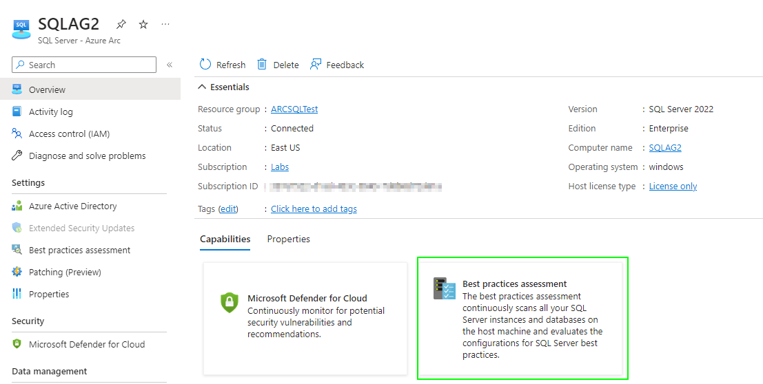 Arc Sql Extension Best Practices Assessment — Crying Cloud