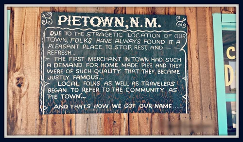 What to Serve — Pie Town, NM Pie-o-neer Pie Shop