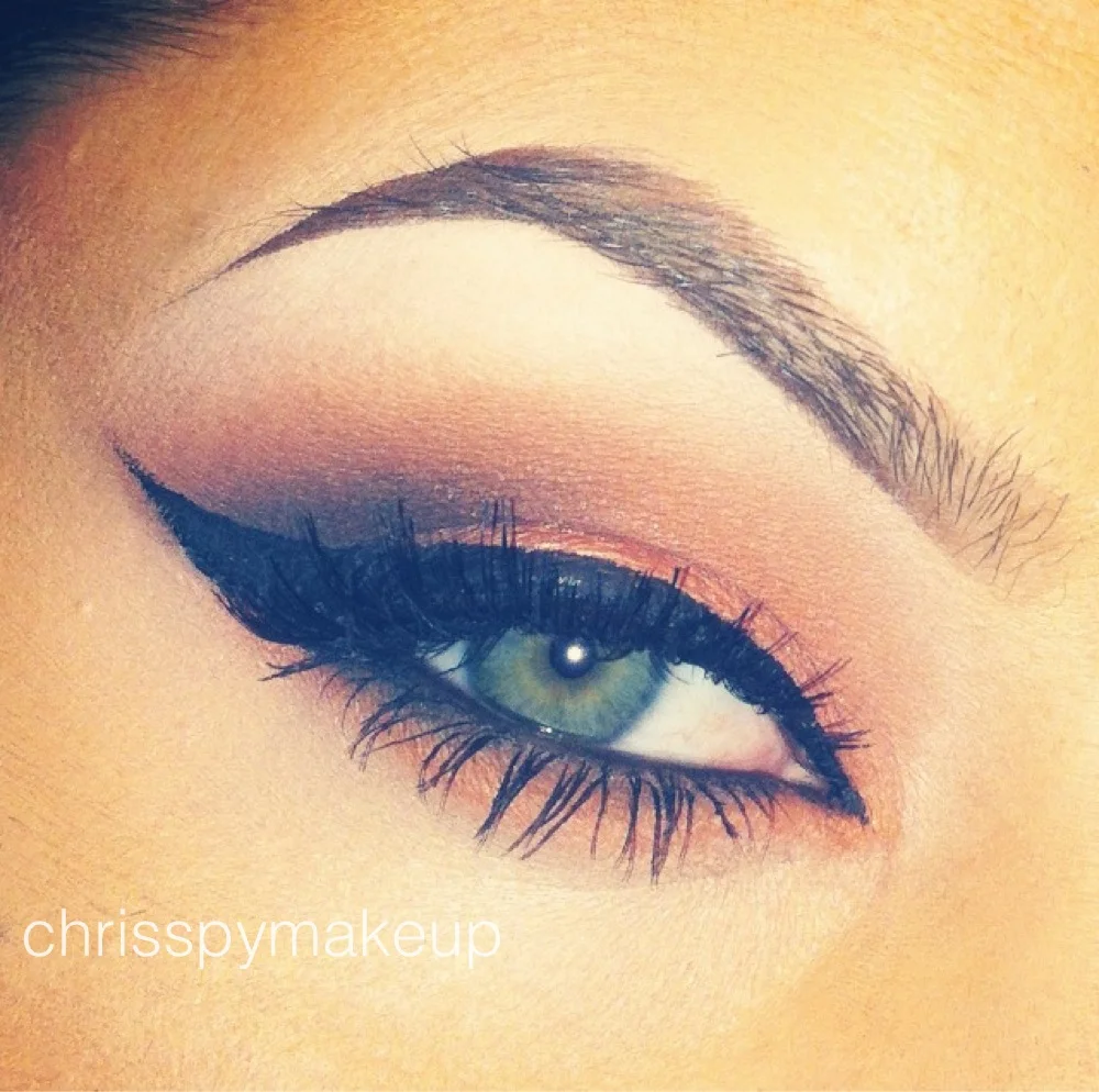 Copper Eyes — CHRISSPY MAKEUP