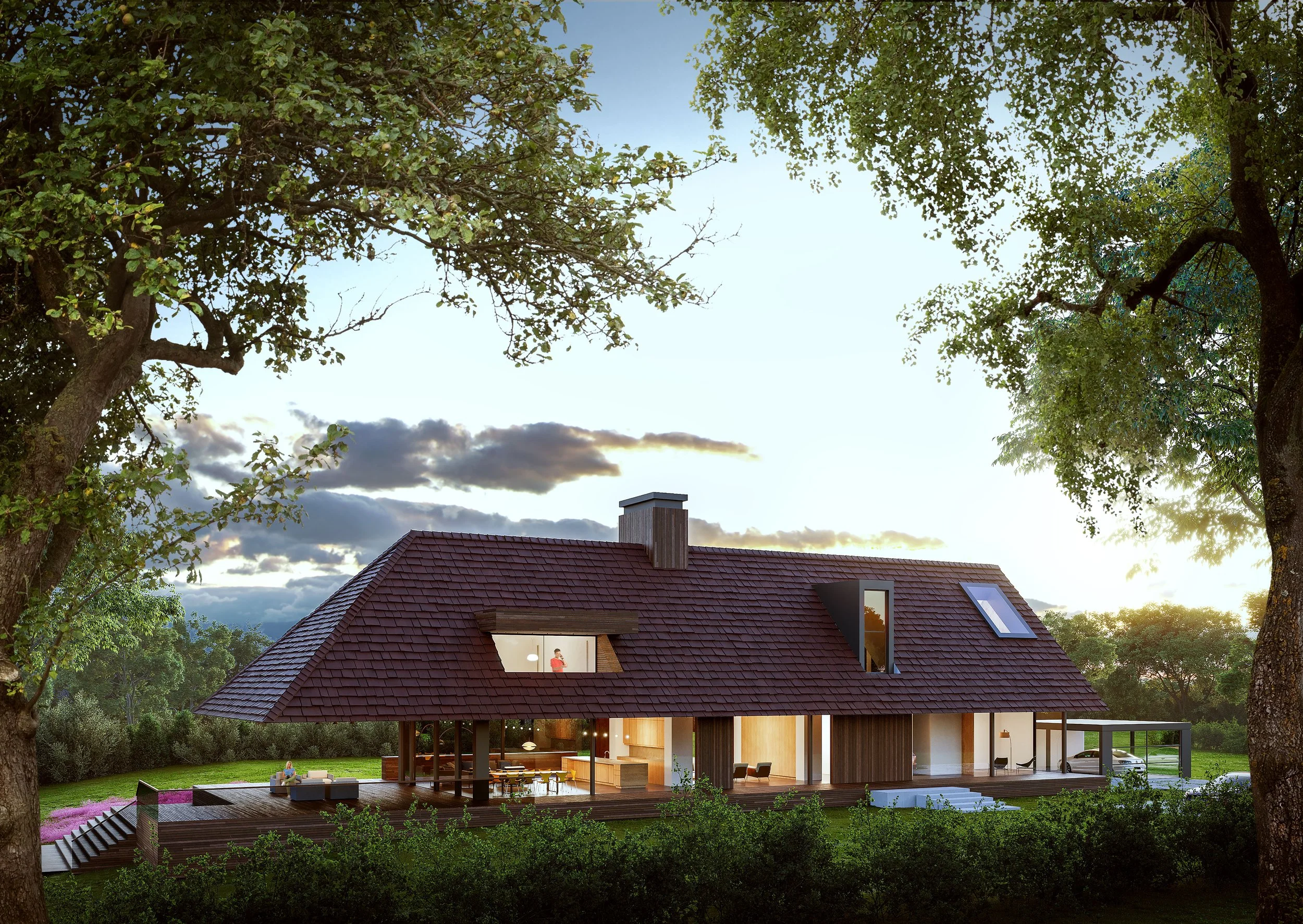 Everything Under One Big Roof: house plans for immediate construction ...