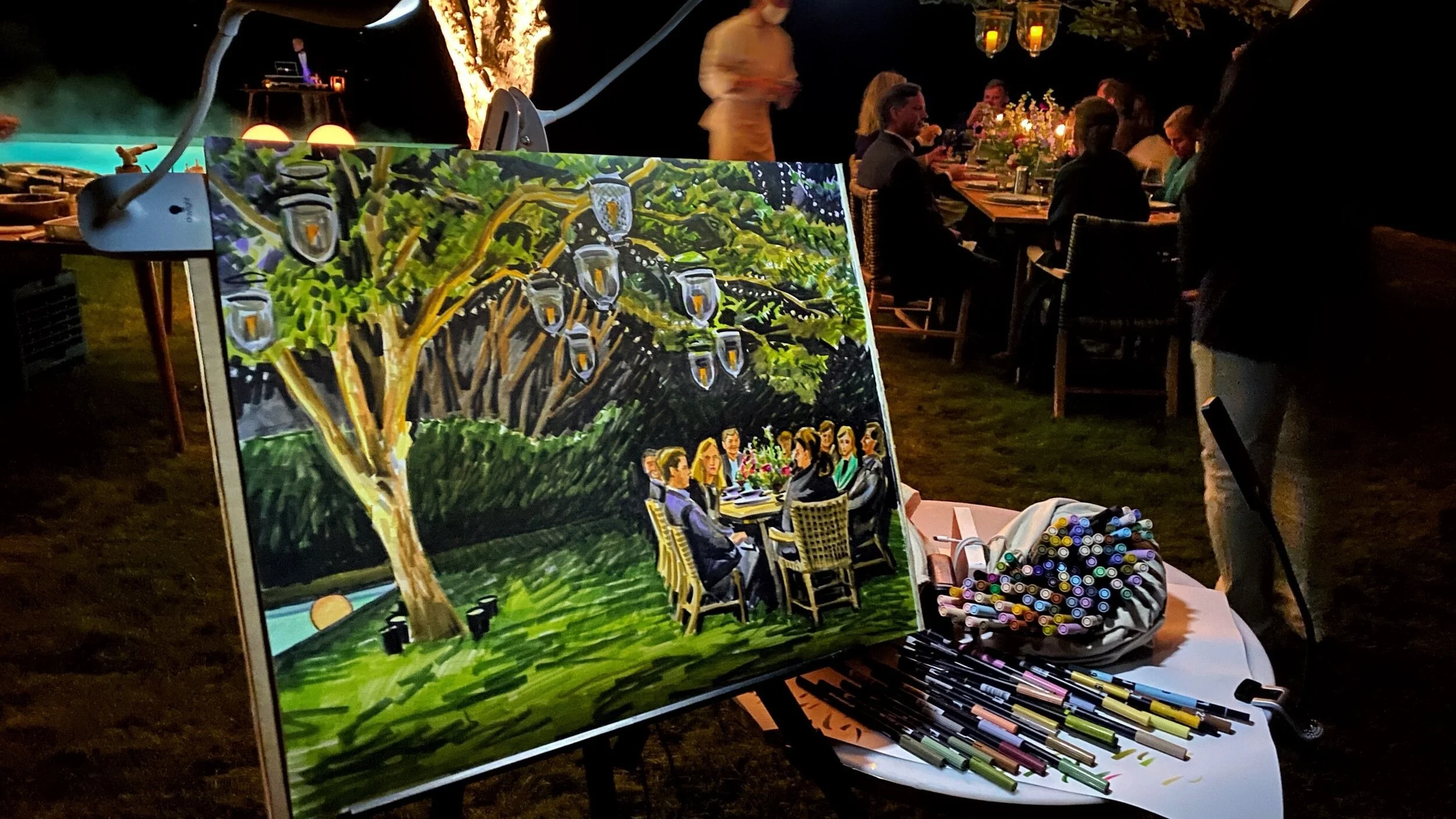 Drawn Together NYC — Live Painting
