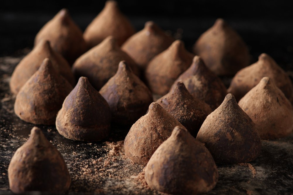 Bitter chocolate & chambord truffles — Thyme & Envy