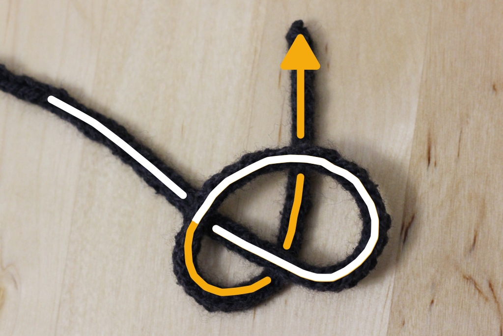 I-Cord Necklace How To — With Wool