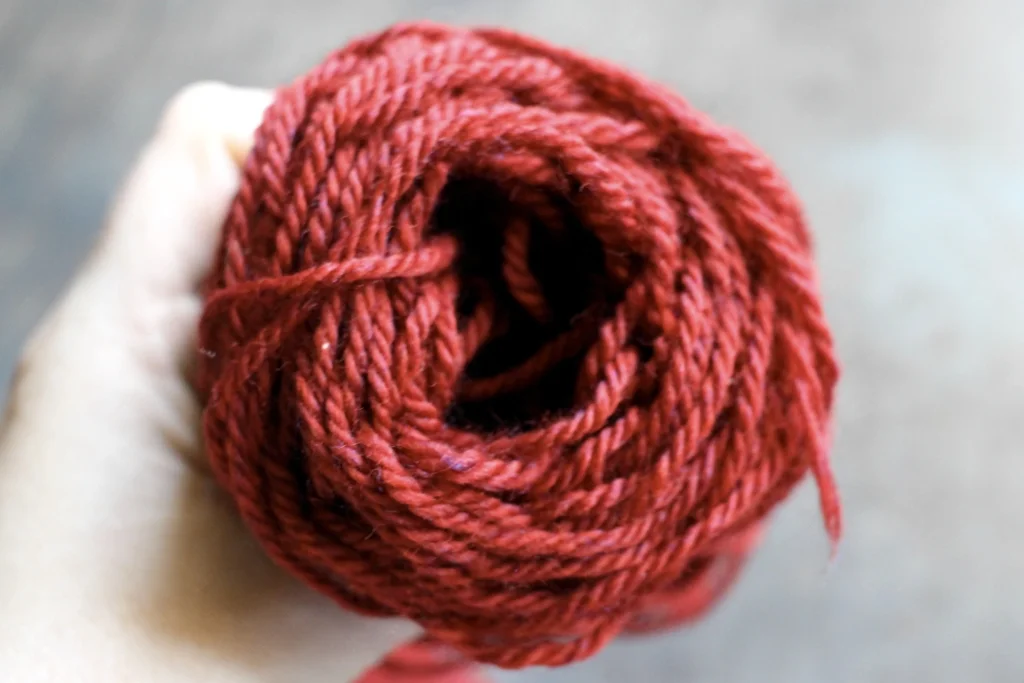 Red Scarf Update — With Wool