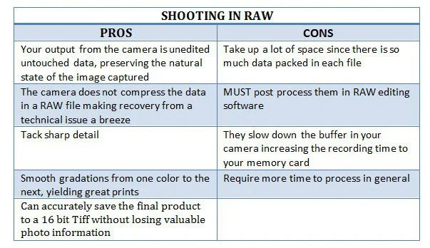 13 JPEG vs RAW: The Key Differences: A Guide for Beginners
