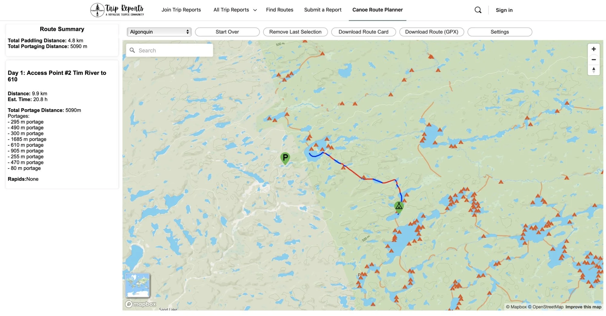 Voyageur Tripper Launches Canoe Route Planner — Traversing