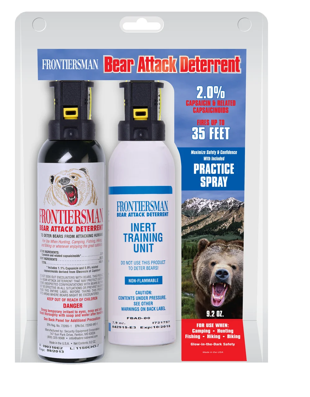 How To Practice Using Bear Spray — Traversing