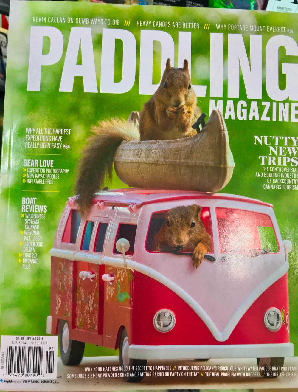 On The Newsstands: Spring 2019 Issue Of Paddling Magazine — Traversing