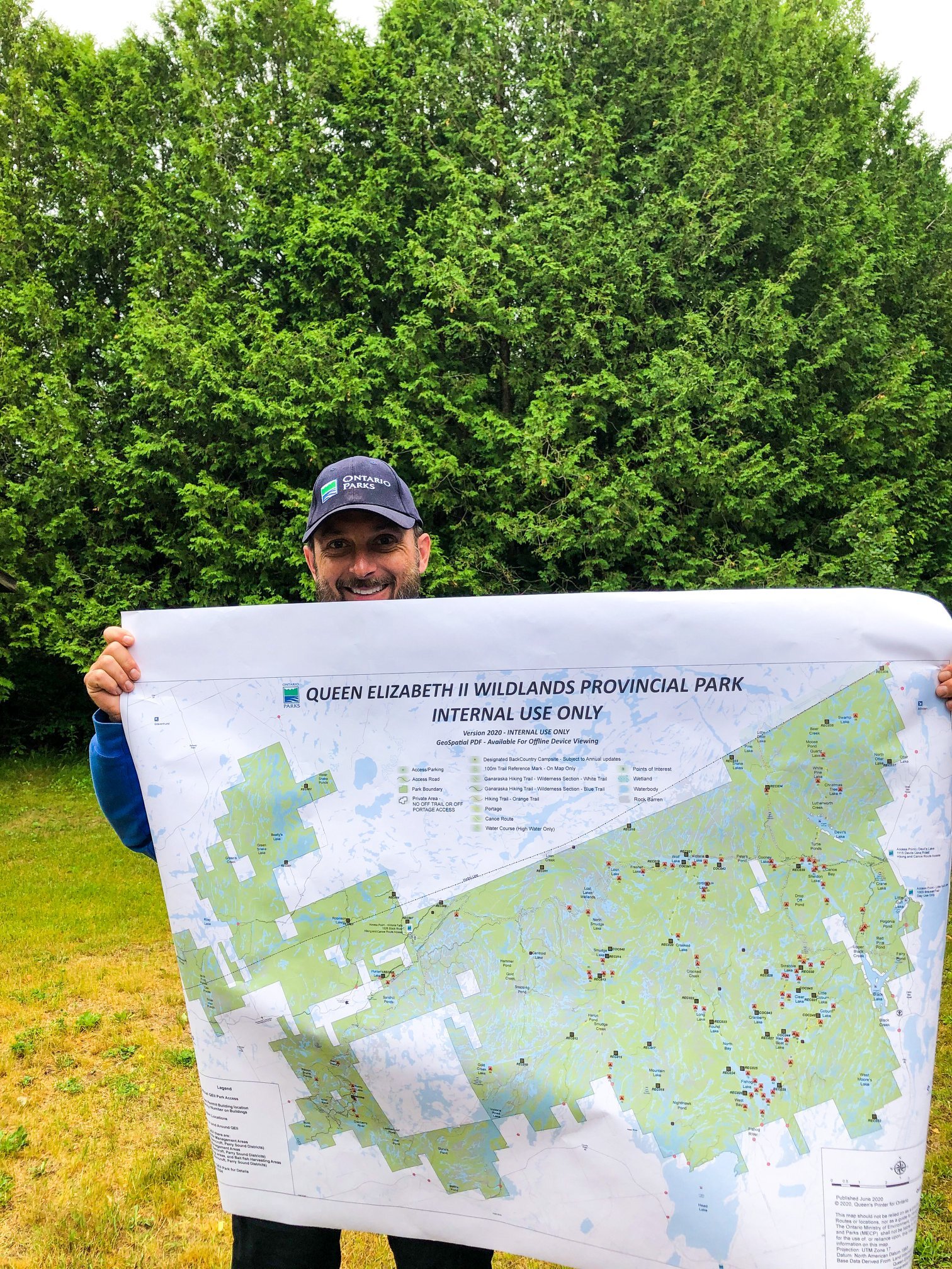 Ontario Parks Releases Official QEII Camping, Canoeing & Campsite Map ...