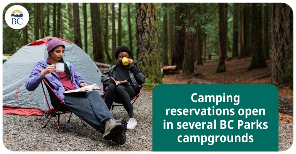 Camping Reservations Open In Several BC Parks For 2025 — Traversing