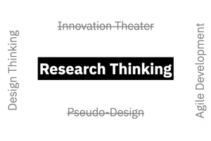 Research Thinking — Karel Vredenburg