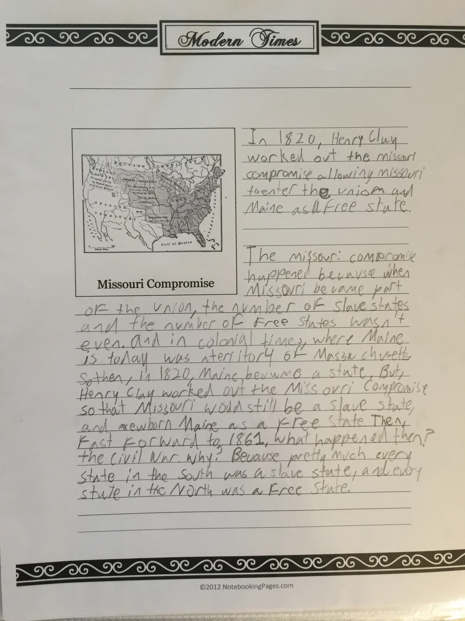 History Notebook Part 2: CC Cycle 3 Weeks 13-24 — Homegrown Learners