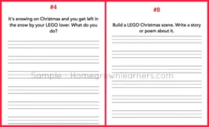 LEGO Christmas Writing Prompts and Story Telling - Free Download ...
