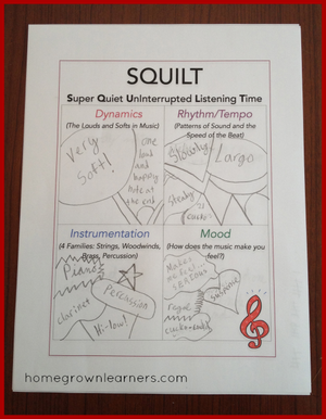 Music History and Notebooking for The Birds - SQUILT Lesson #10 ...