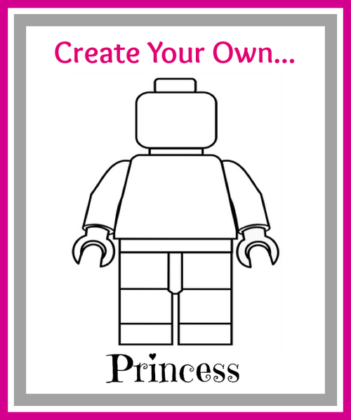 Create Your Own LEGO Minifigures Printables: For Boys & Girls ...