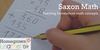 Saxon Math — Homegrown Learners