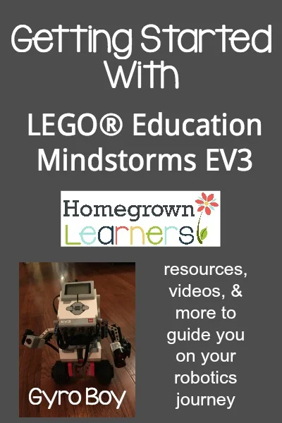 Getting Started With LEGO® Education Mindstorms EV3 - Gyro Boy — Homegrown Learners