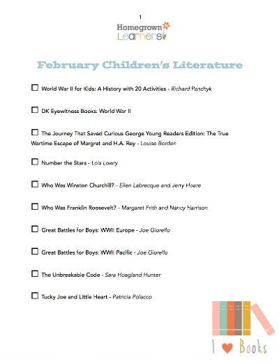 Children's Literature for February — Homegrown Learners