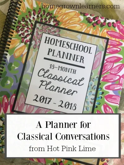 A Planner for Classical Conversations — Homegrown Learners