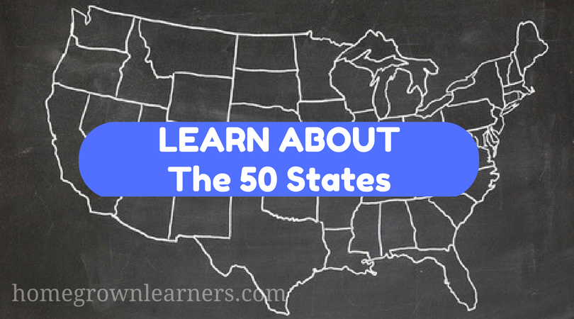 Learn About the 50 States — Homegrown Learners