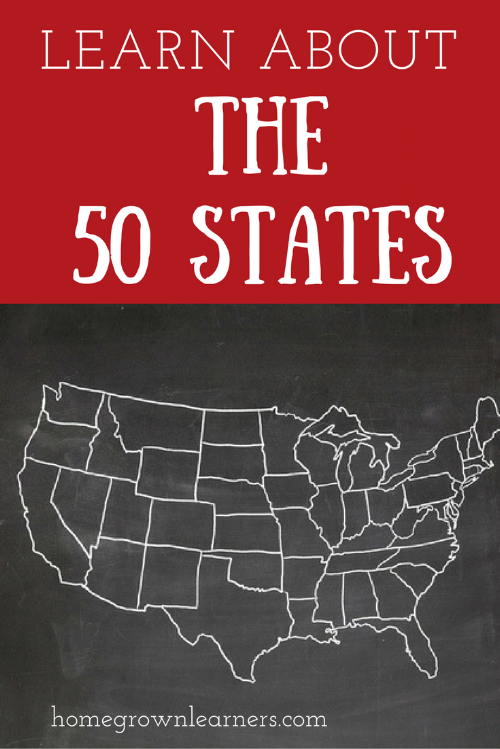 Learn About the 50 States — Homegrown Learners