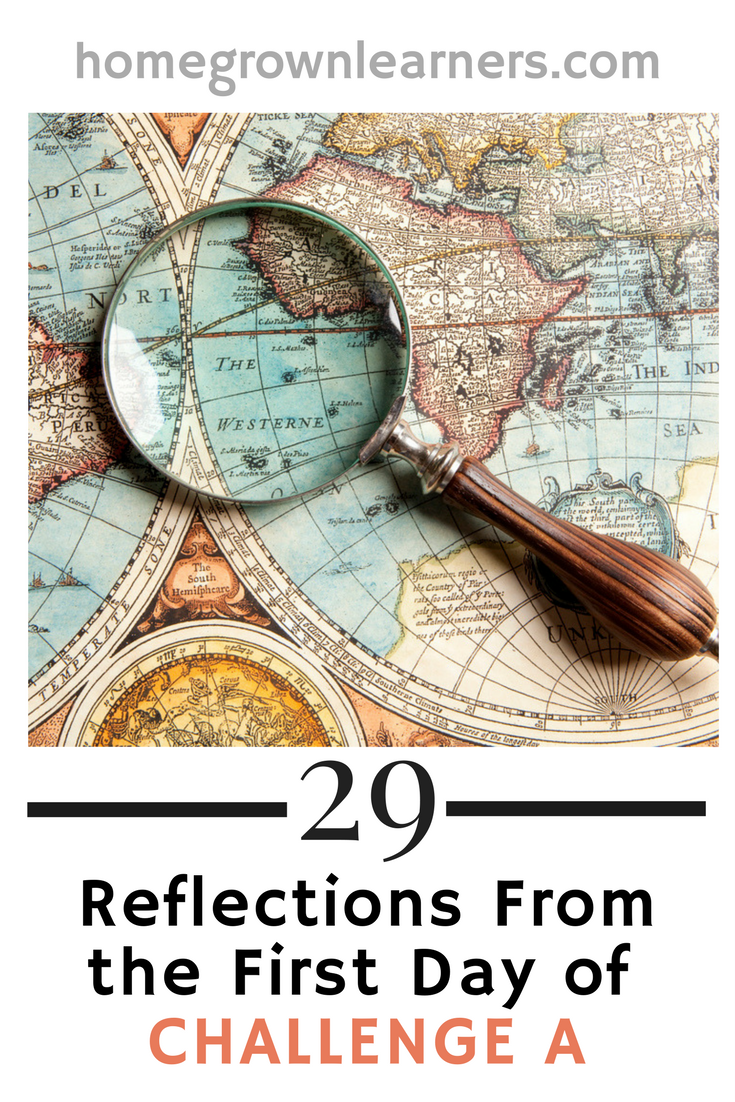 29 Reflections From the First Day of Challenge A — Homegrown Learners