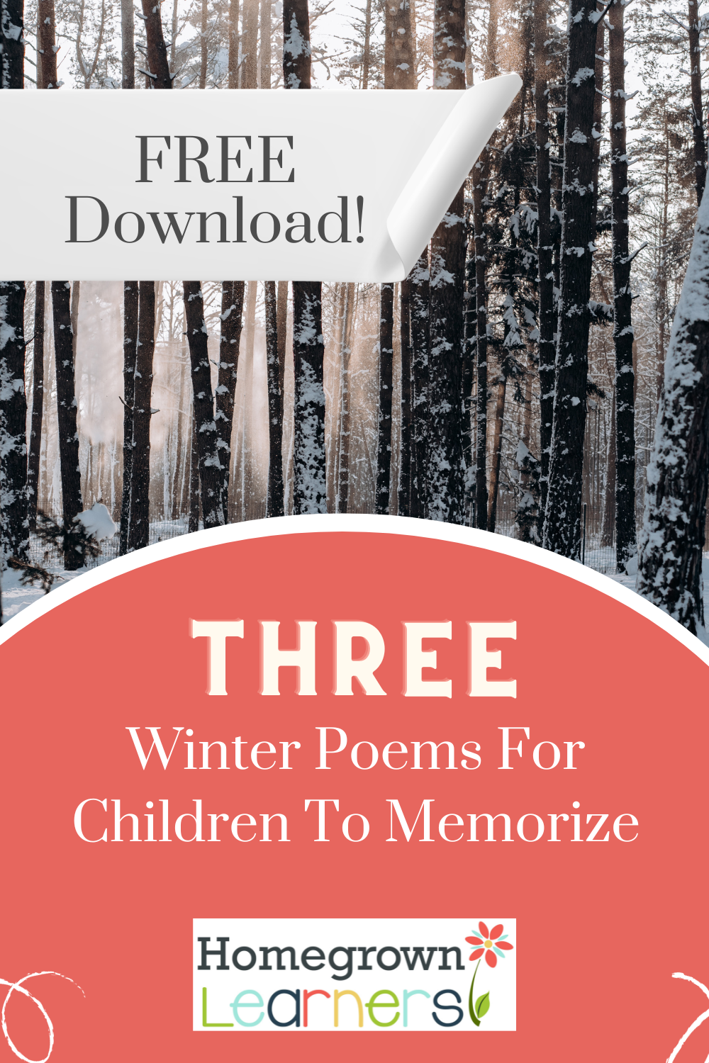 Three Winter Poems for Children to Memorize — Homegrown Learners