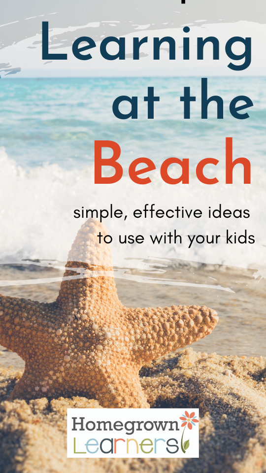 Learning at the Beach — Homegrown Learners